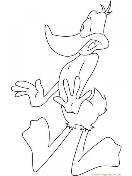 Daffy Duck coloring pages