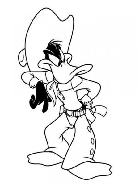Daffy Duck coloring pages