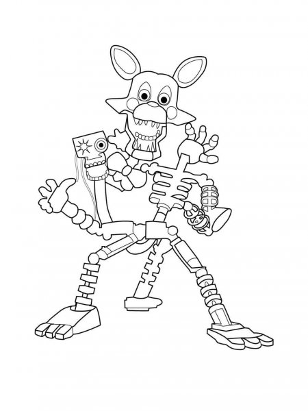 FNAF coloring pages
