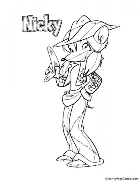 Geronimo Stilton coloring pages