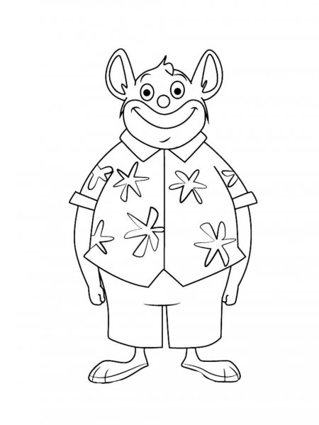 Geronimo Stilton coloring pages
