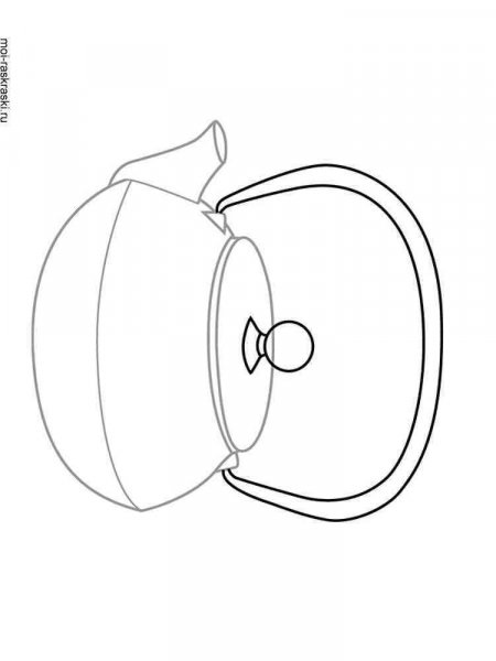 Kettle coloring pages
