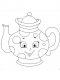 Kettle coloring pages