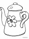 Kettle coloring pages