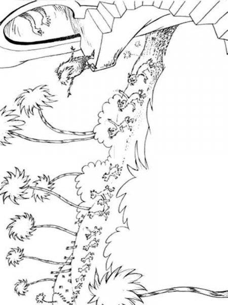 Lorax coloring pages