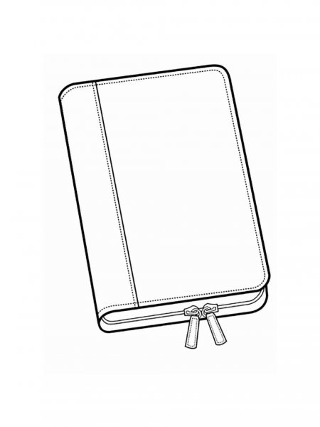 Notebook coloring pages