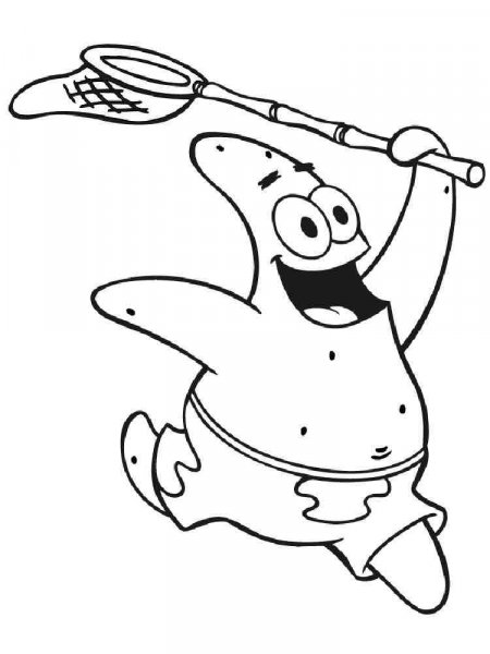 Patrick coloring pages