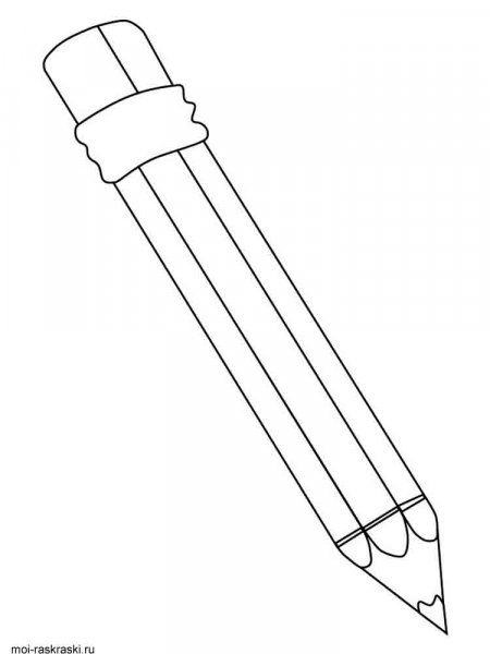 Pencil coloring pages