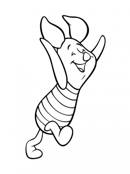 Piglet coloring pages