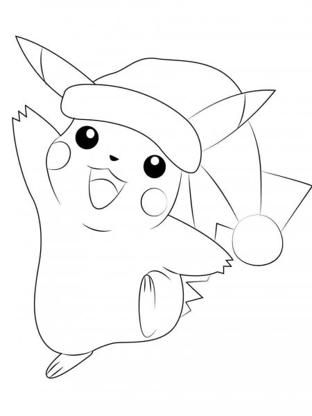 Pikachu coloring pages