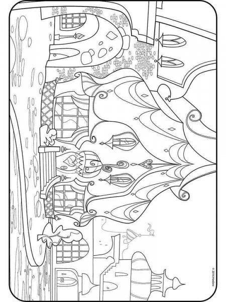 Ponyville coloring pages