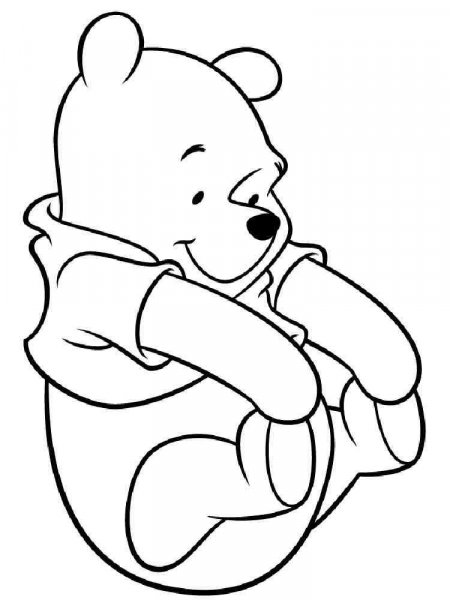 Pooh Bear coloring pages