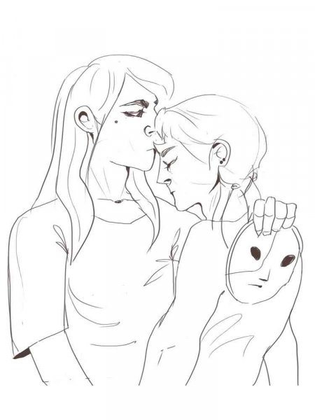 Sally Face coloring pages