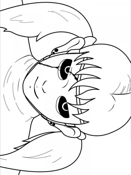 Sally Face coloring pages