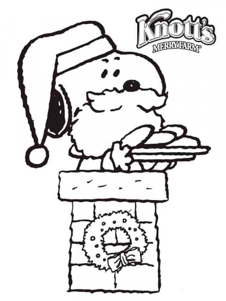 Snoopy coloring pages