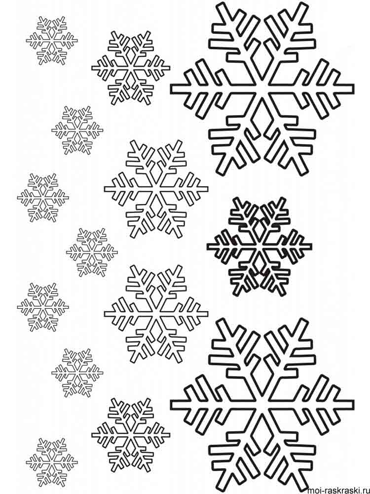 Free Printable Snowflake Coloring Pages Motherhood