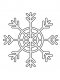 Snowflake coloring pages