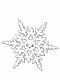 Snowflake coloring pages