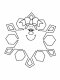 Snowflake coloring pages
