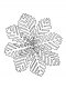 Snowflake coloring pages