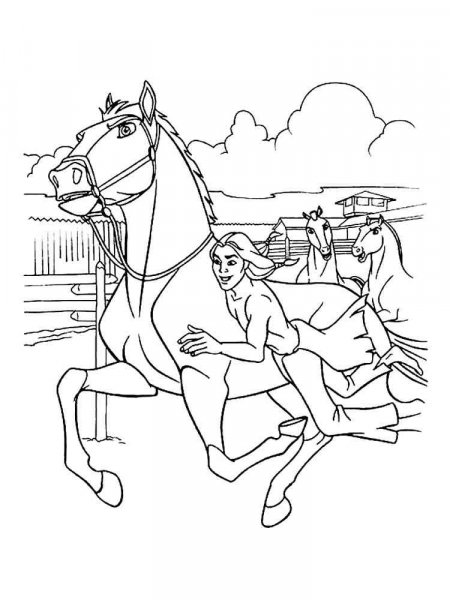 Spirit coloring pages