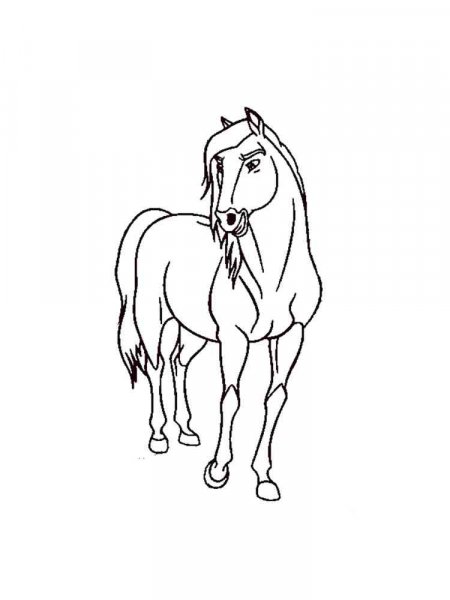 Spirit coloring pages