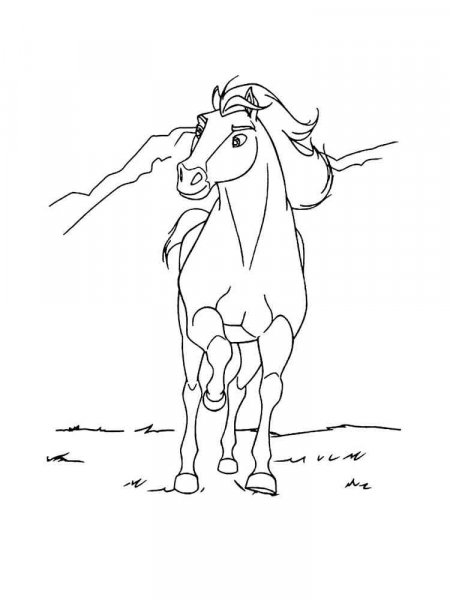 Spirit coloring pages