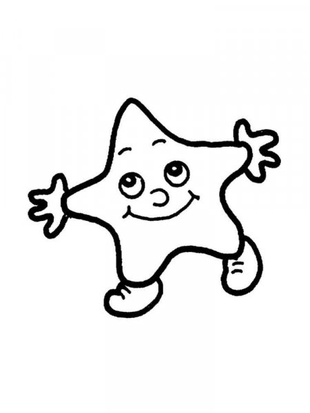 Star coloring pages