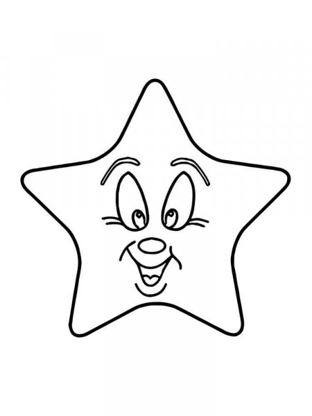 Star coloring pages