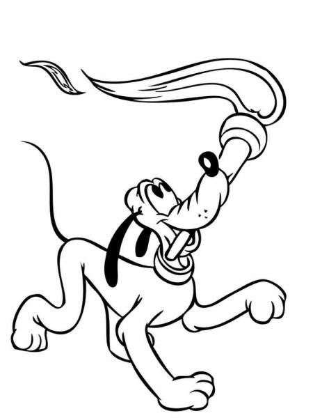 Torch coloring pages