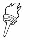 Torch coloring pages