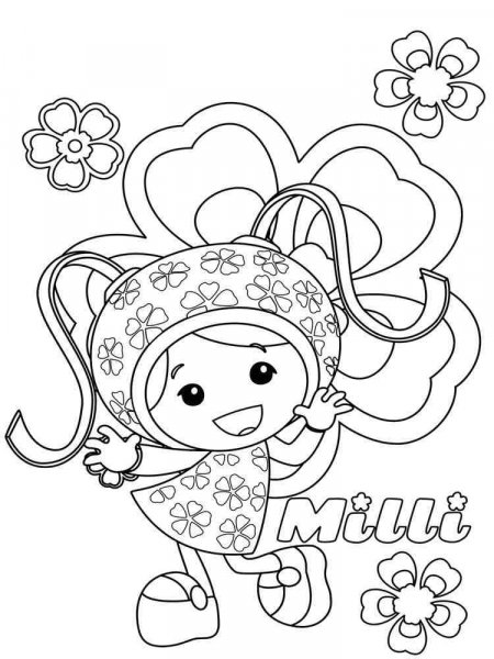 Umizoomi coloring pages