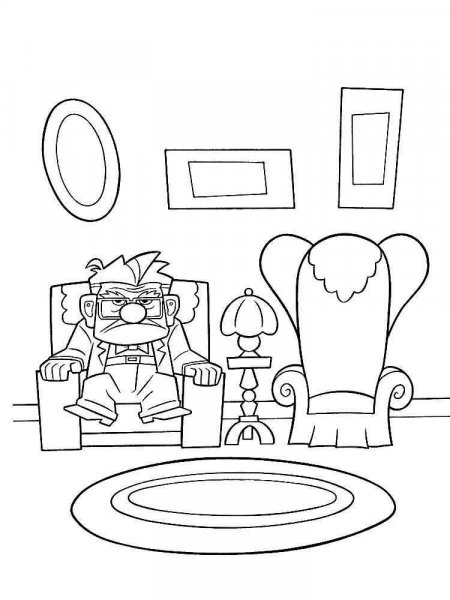 Up coloring pages