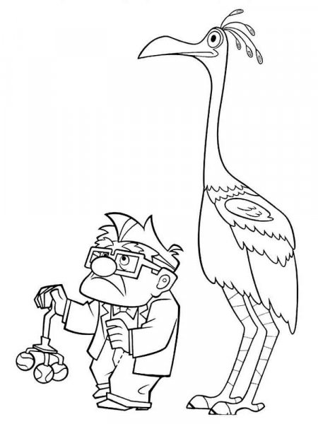 Up coloring pages