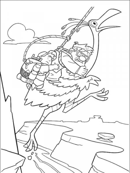 Up coloring pages