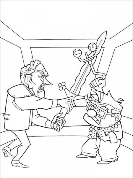 Up coloring pages