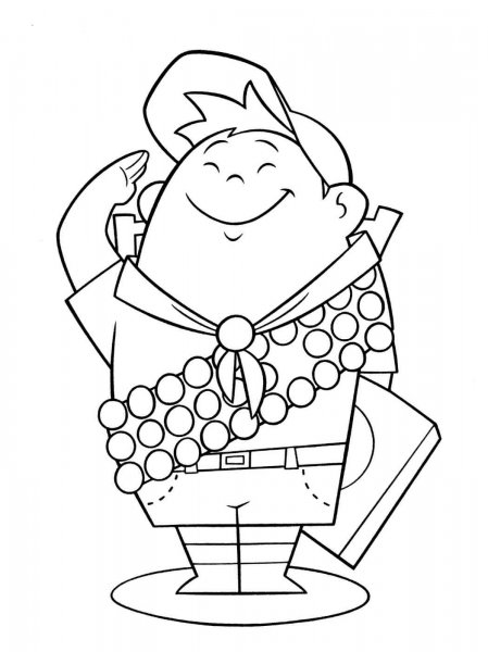Up coloring pages