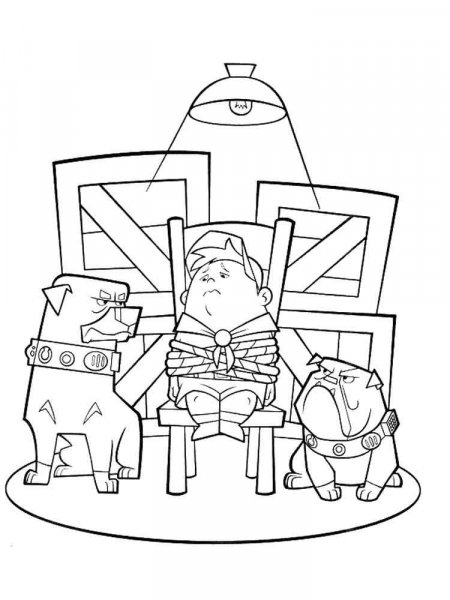 Up coloring pages