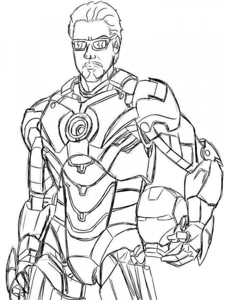 War Machine coloring pages