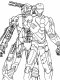 War Machine coloring pages
