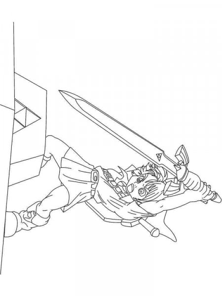 Zelda coloring pages