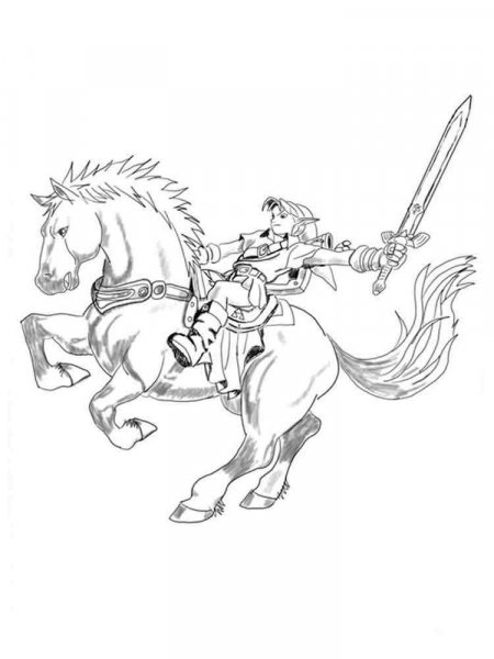 Zelda coloring pages