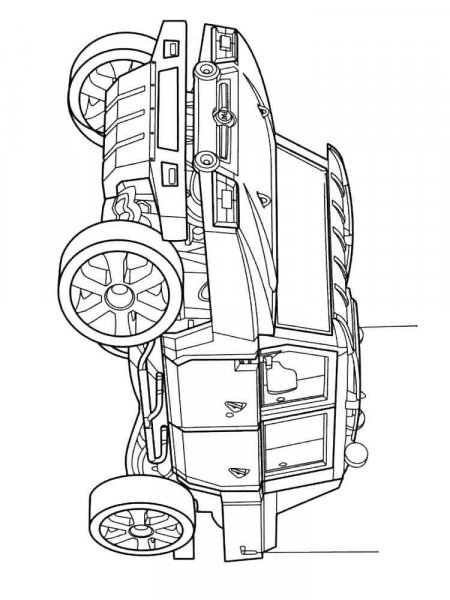Big Car coloring pages