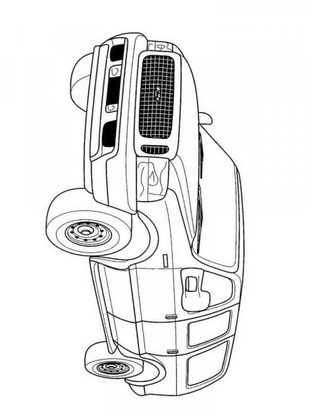 Big Car coloring pages