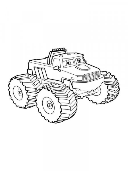 Big Car coloring pages