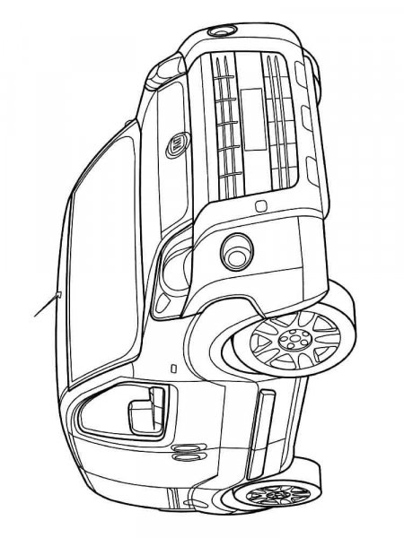 Fiat coloring pages