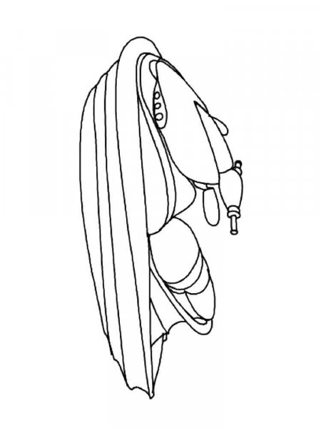 Jet Ski coloring pages