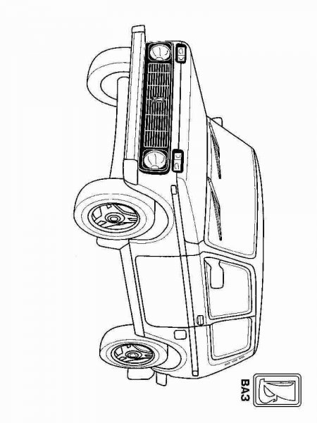Lada coloring pages