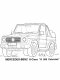 Mercedes G-Class coloring pages