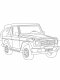 Mercedes G-Class coloring pages